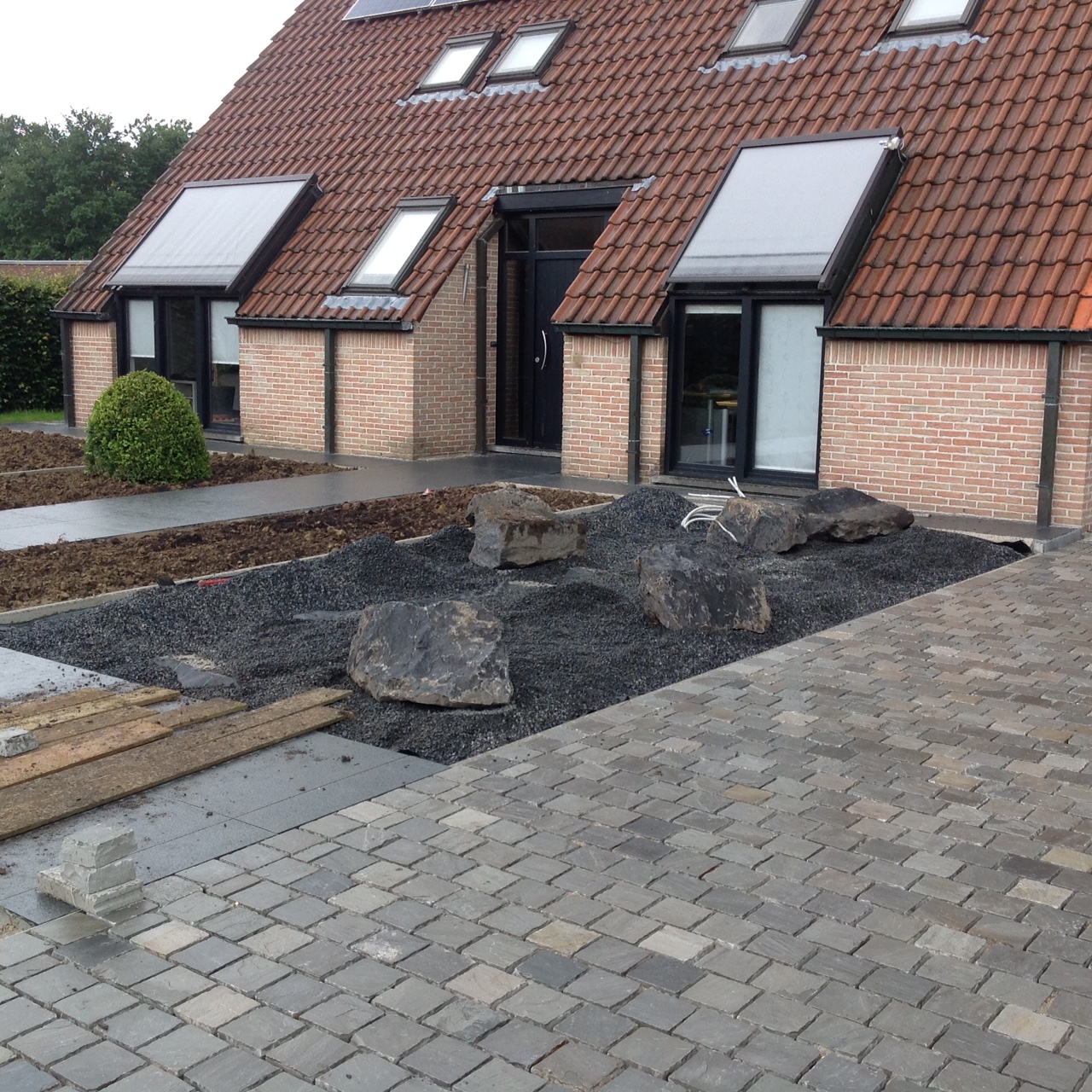 ECO Tuinarchitectengroep | Tuinaanleg | In aanleg